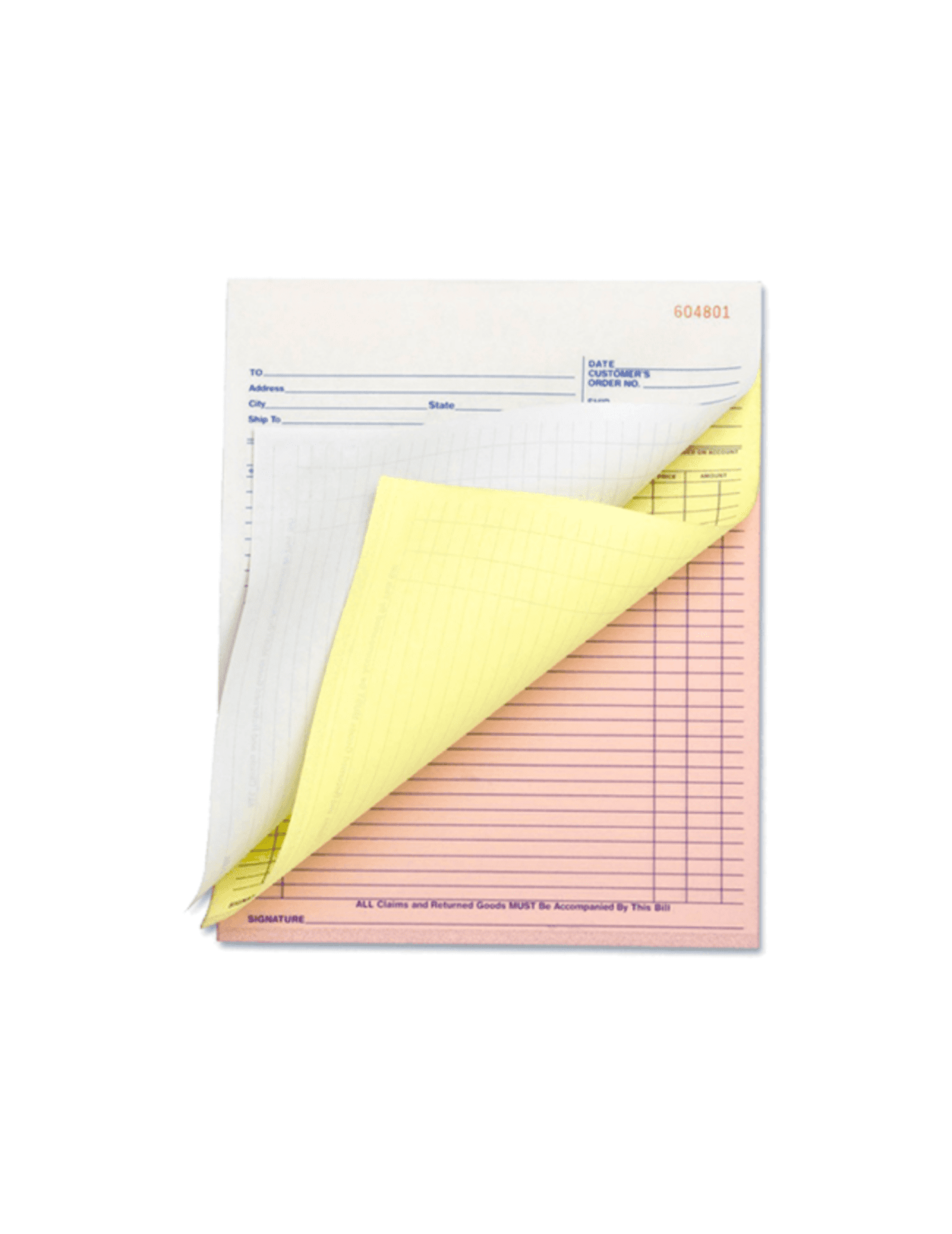 Carbonless Forms 8.5 x 11 - Design Print Mail